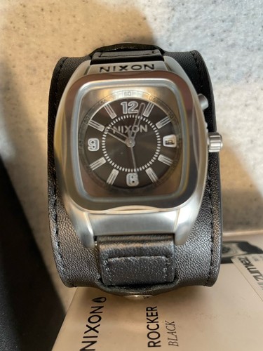 Nixon Rocker Watch, A370 000, New, Black, NOS | eBay
