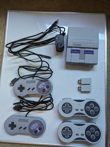 Super Nintendo SNES Classic Edition and 3rd party wireless remotes | eBay