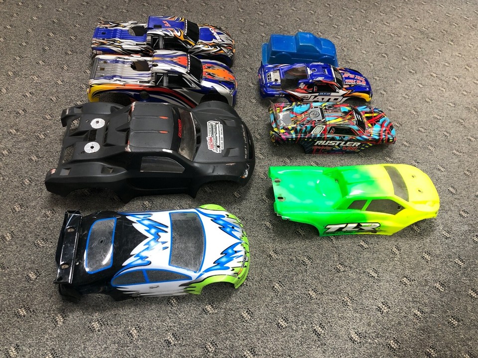 8 Traxxas Proline TLR Plastic Painted Body Set Shell Nitro Electric | eBay