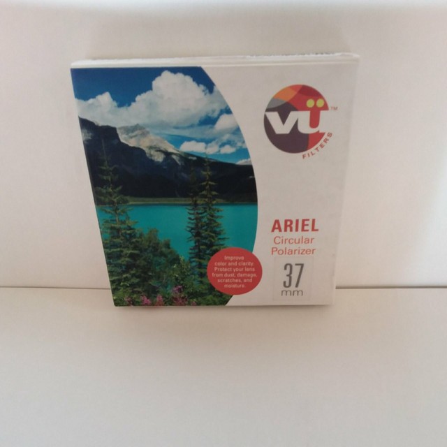 VU Ariel Circular Polarizing 37mm Filter with VU Ariel UV 37mm Filter # ...
