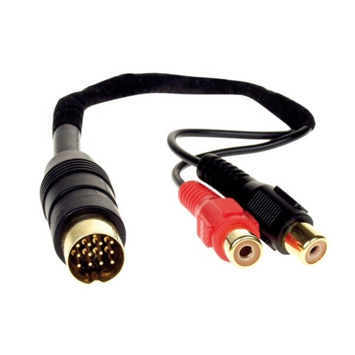 Kenwood Autoradio AUX-IN Radio Adapter Wechsler Audio Cinch 13 Polig ...