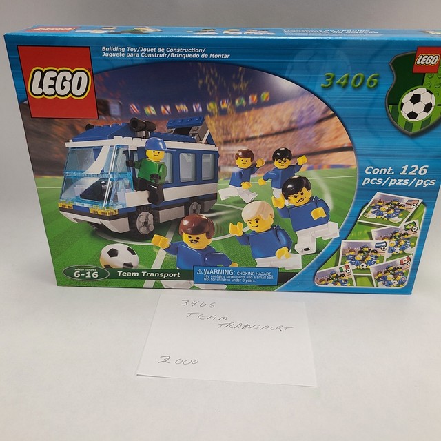 LEGO Sports: Americas Team Bus (3406) for sale online | eBay