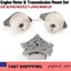 For Mercedes W212 E350 4Matic Front Engine Mounts &Transmission Mount ...