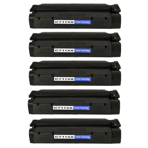 5 Black Toner Cartridge For HP LaserJet 1000w 1005 1005w 1200 3330 3380 ...