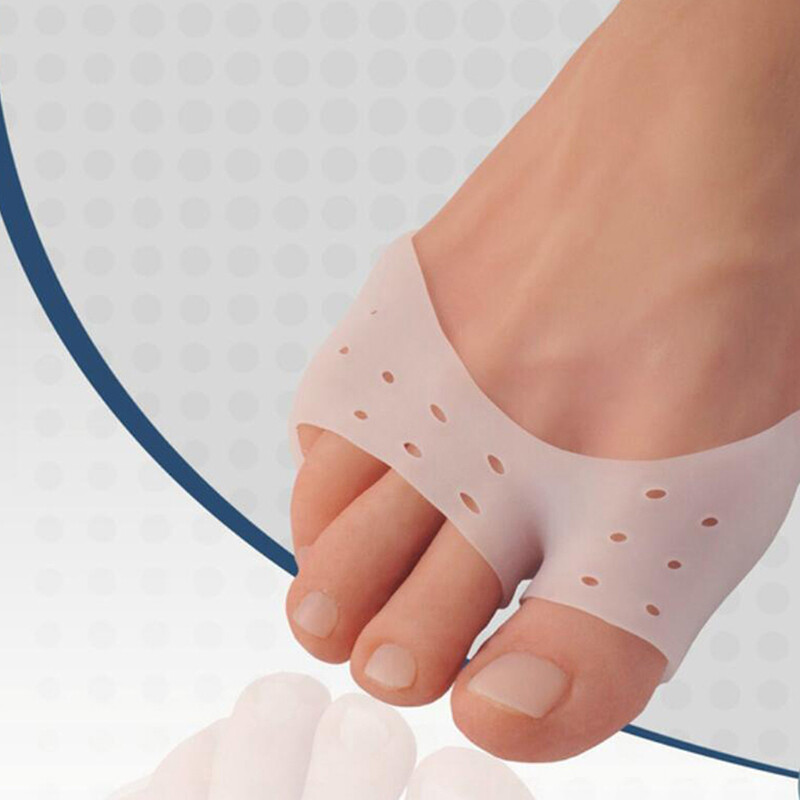 Silicone Toes Separator Forefoot Pad High Heels Insoles Protect Feet ...