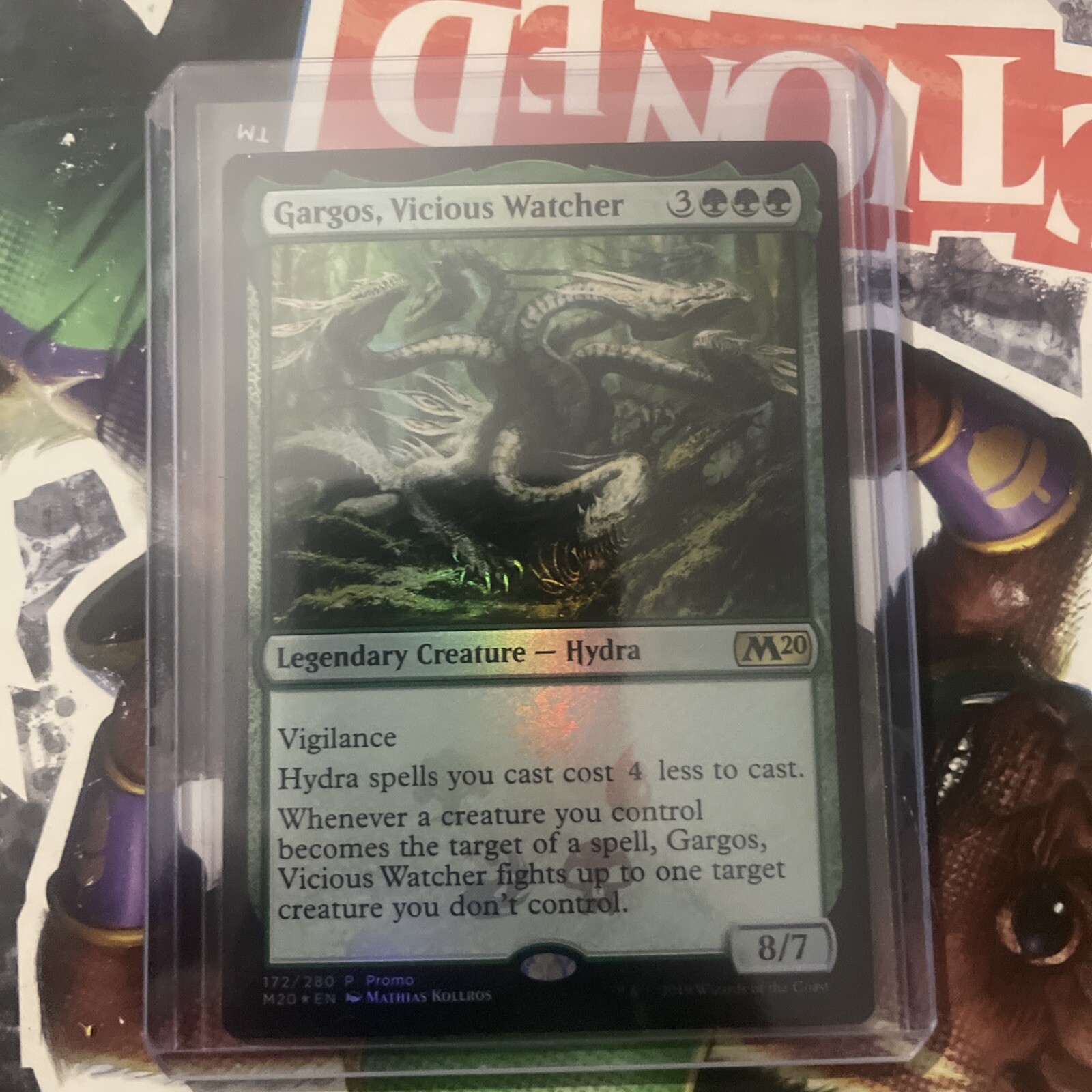 MTG Gargos, Vicious Watcher Core Set 2020 172/280 Foil Promo for sale ...