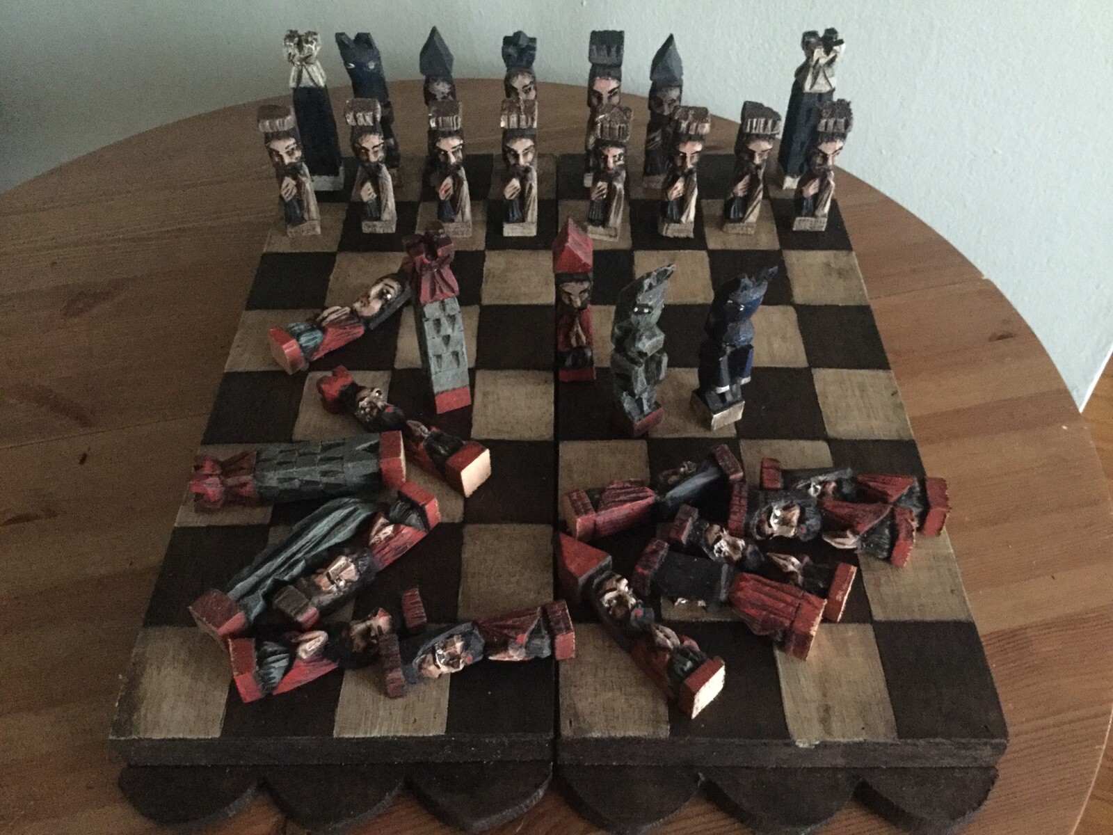 CHESS SETS - Hand Carved - Wooden - Chess Board | eBay