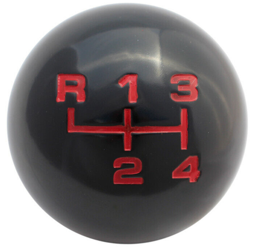 BLACK RED R1 4 speed gear shift knob for Ford Capri Cortina Escort mk3 ...