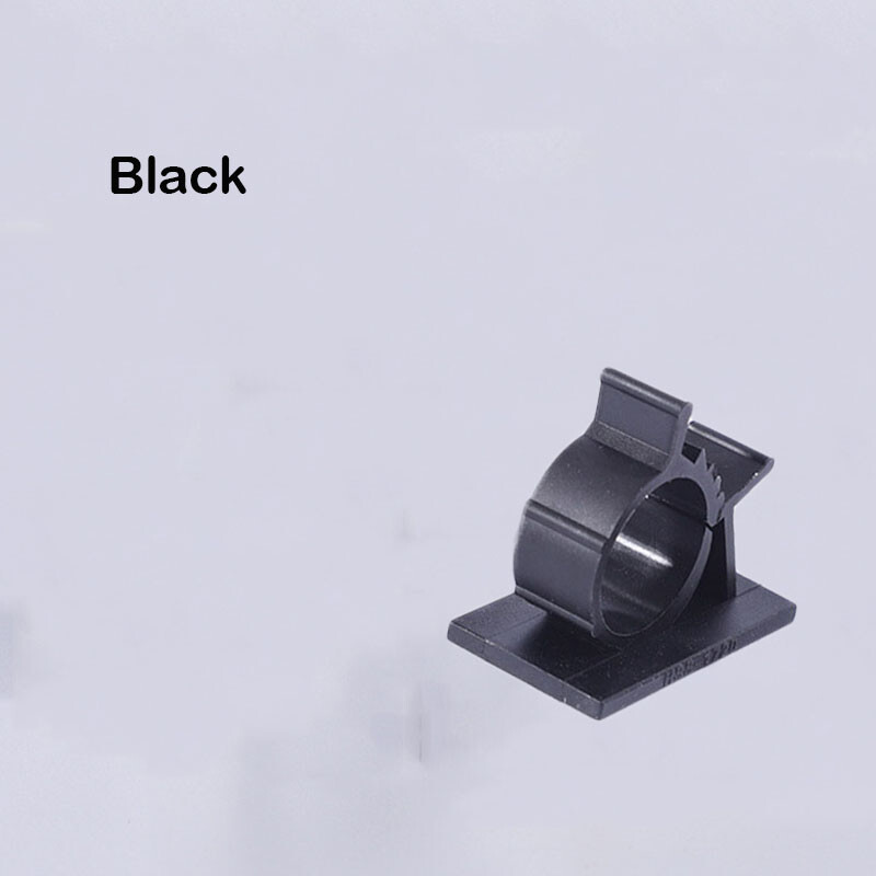 25/50PCS Adhesive Cable Clip Cord Management Organizer Adjustable Wire ...