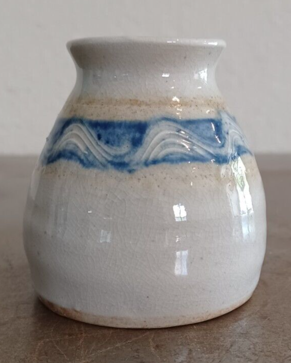 Signed Jamestown Pottery Small Clay Vase 2.74" Tall Vintage | eBay