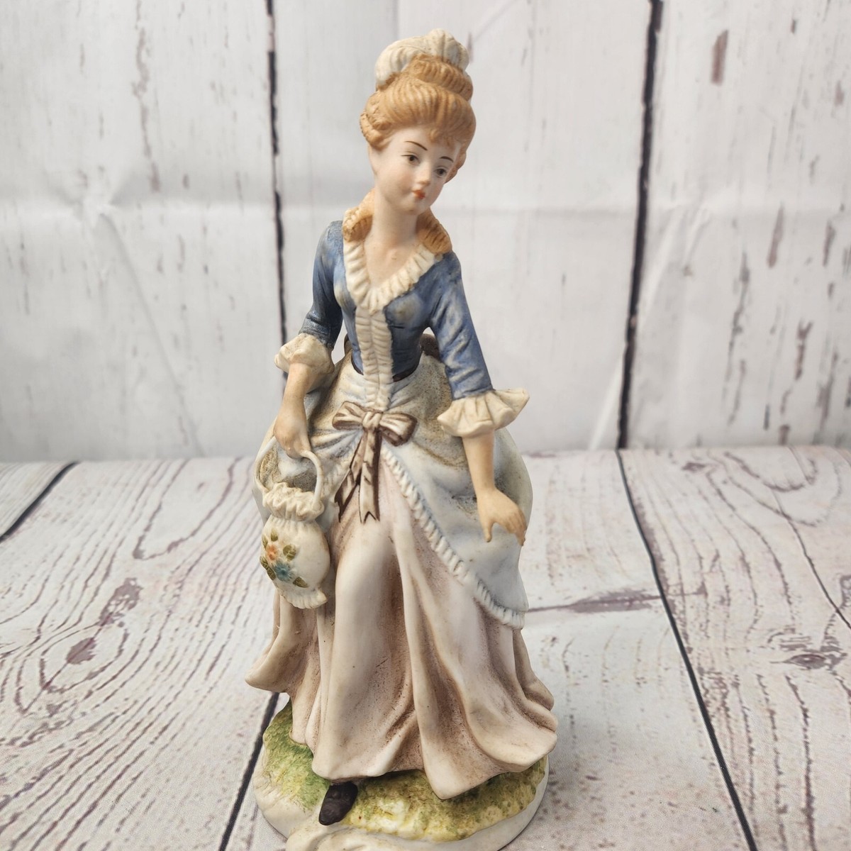 Vintage Lefton Lady Figurine Copperton Lane: Lefton Marika's Originals