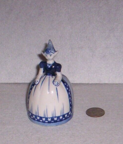 Vintage Delft Blue White Dutch Girl Coin Piggy Bank | eBay