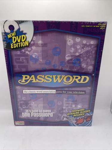 PASSWORD DVD EDITION NIP Classic Word Association GAME BRAND NEW Sealed ...