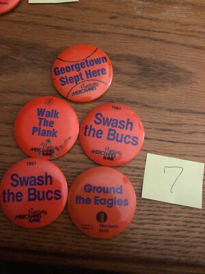 Lot 5 Syracuse University Alumni Orange Rally Pins Buttons 1980's (7 ...