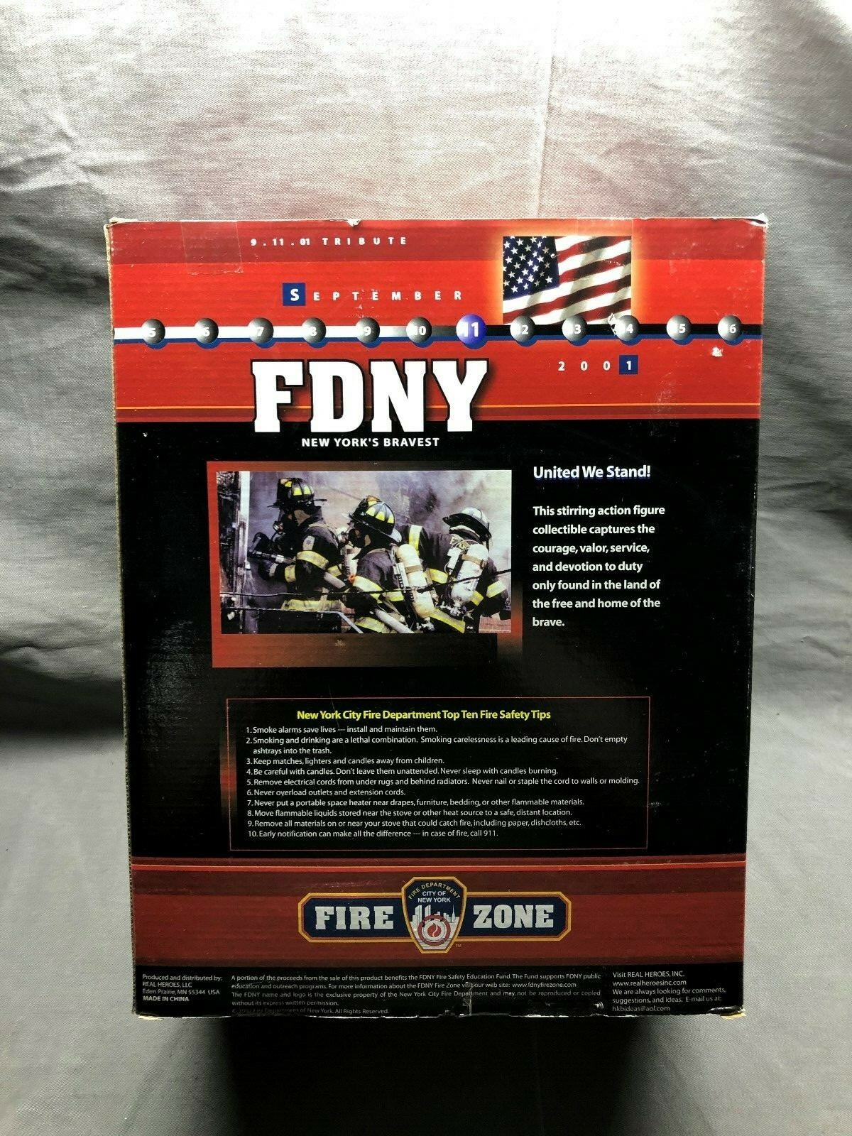 FDNY Firefighter 9/11 Tribute New York’s Bravest Collectible Action ...