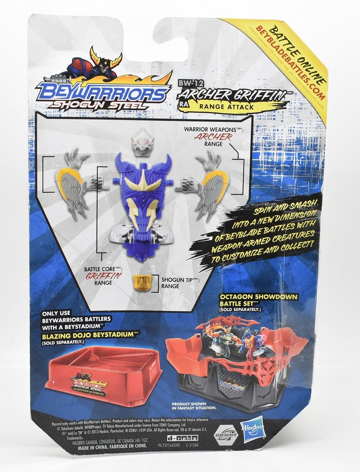 Beywarriors Shogun Steel Archer Griffin New Sealed Action Figure Hasbro ...