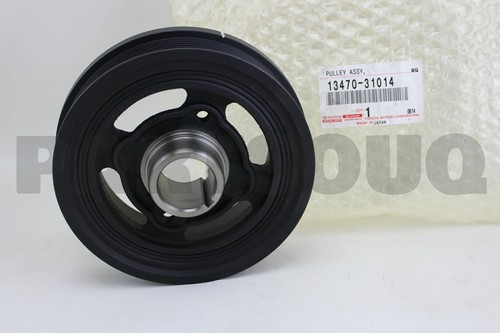 1347031014 Genuine Toyota PULLEY, CRANKSHAFT 13470-31014 | eBay