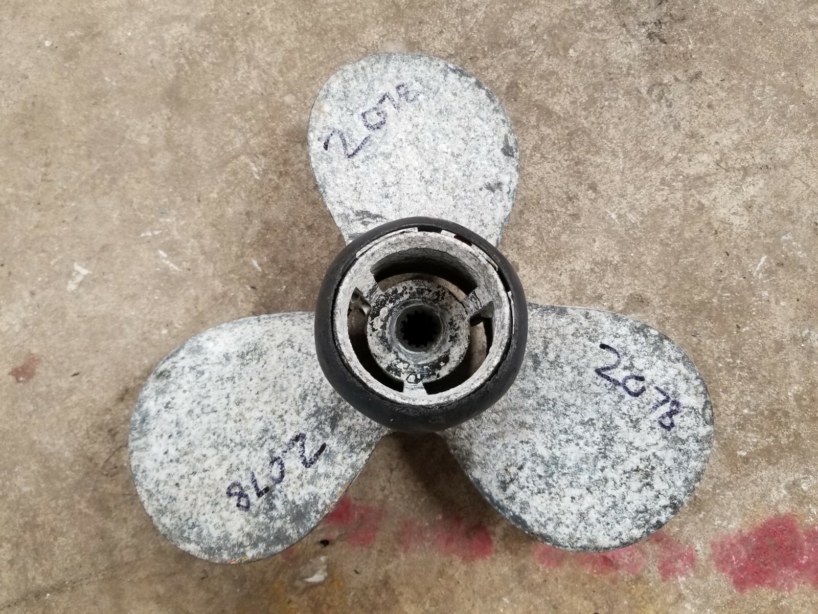 ALUMINUM 10" X PITCH UNKNOWN PROPELLER, ODD PROP, 13 SPLINE, # 2078 | eBay