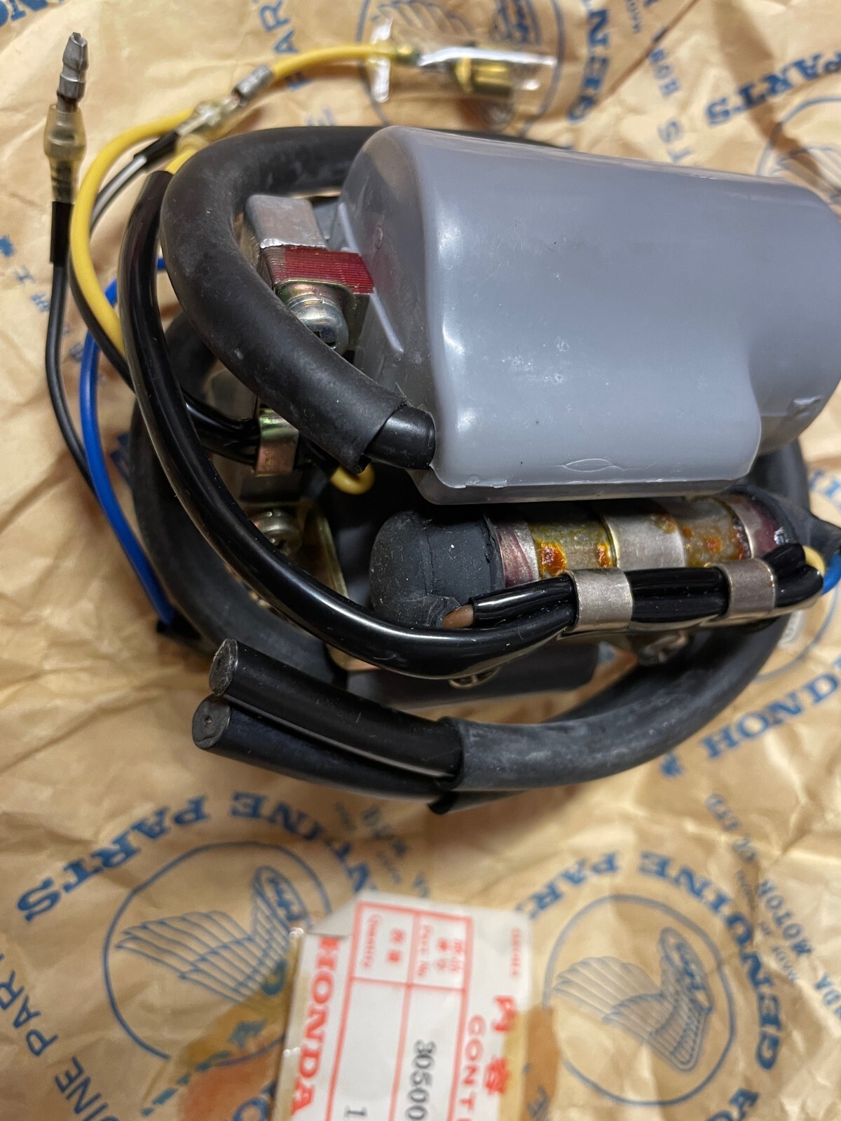 Honda CB450 Ignition pack coil spark Black Bomber 30500-283-000 Classic ...