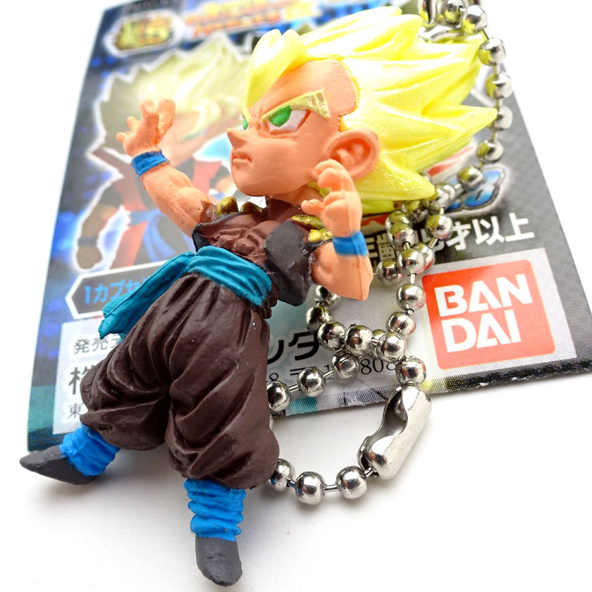 Gogeta:Xeno Super Saiyan DragonBall mini Figure Keychain Authentic ...