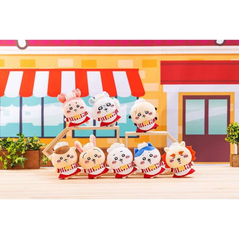 chiikawa Chikawa restaurant Mascot plush keychain Hall Manager rakko | eBay