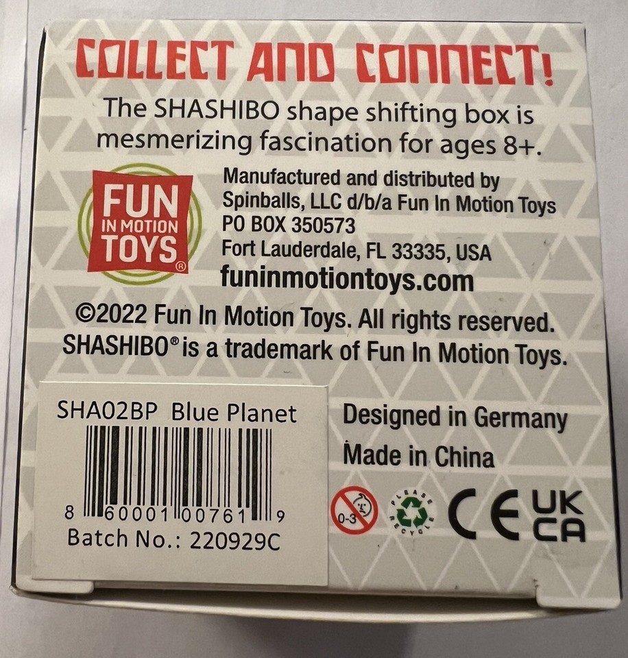 Shashibo Shape Shifting Box 3D Transforming Magnetic Shape Shifting Box ...