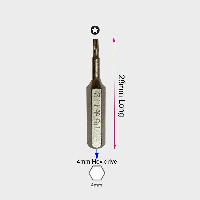 Pentalobe P5/ star1.2 screwdriver bit for MacBook Pro Retina A1398 Air ...