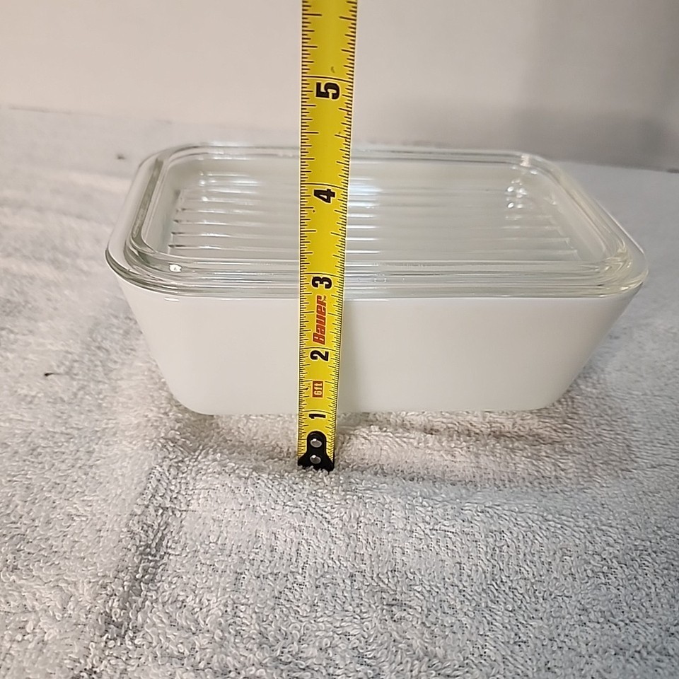 Vintage Pyrex 1 1/2 Pint Amish Butter Refrigerator Dish 502 With Lid | eBay