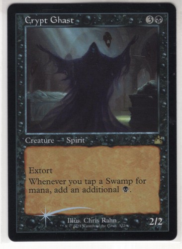 MTG Ravnica Remastered Foil Retro Frame Card Crypt Ghast | eBay