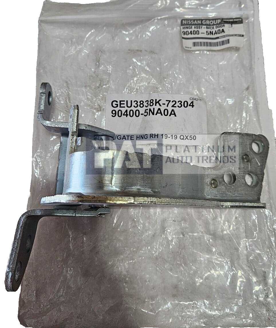 GENUINE INFINITI QX50 2019-2020 LIFTGATE HINGE RH=PASSENGER SIDE, 90400 ...