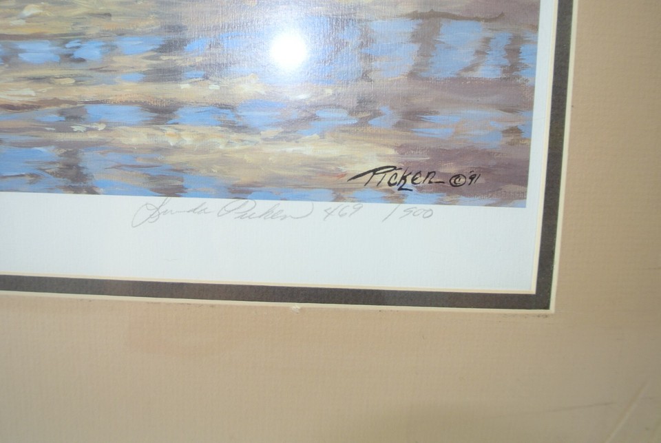 "A Hunter's Dream" Linda Picken Special Edition Duck Print 469/900 ...
