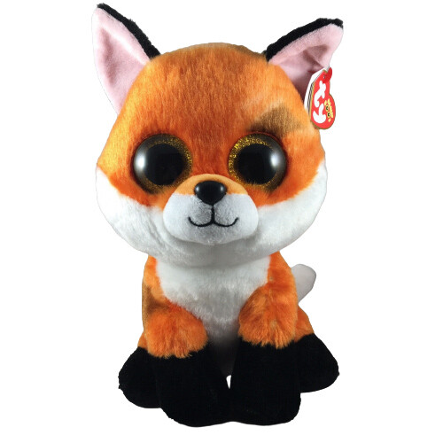 TY Beanie Boos - MEADOW the Fox (Glitter Eyes)(Medium Size - 9 inch ...