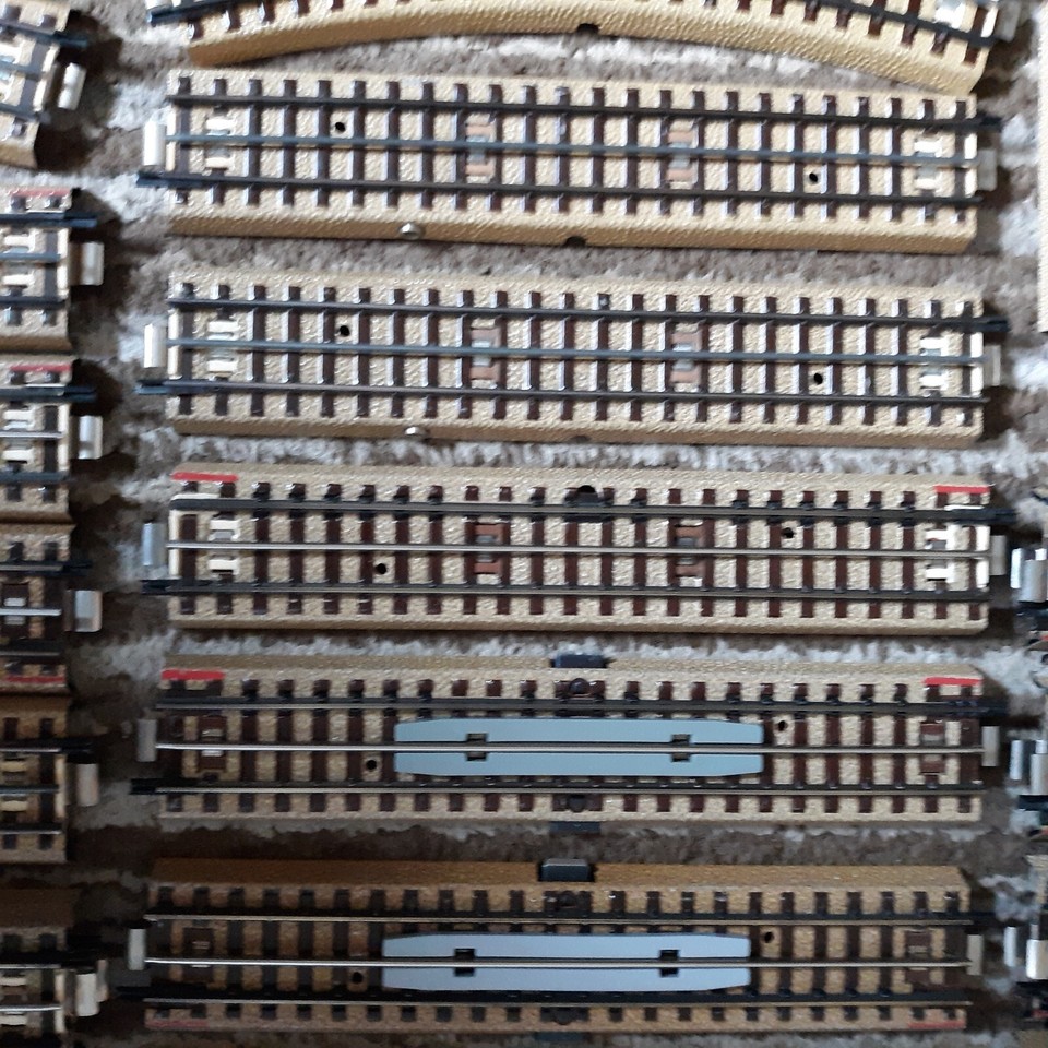 Lot of 42 Marklin Three Rail Tracks Including 2 Uncoupling & 1 ...