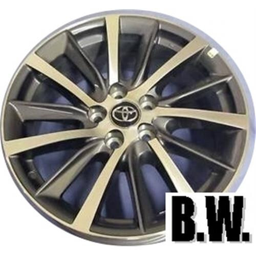 18in Wheel for HIGHLANDER 2017-2019 CHARCOAL Recon Alloy Rim w/o Center ...
