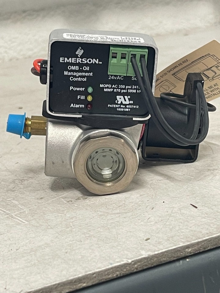 Emerson OMB MO24 Oil Management System (OMB Grommet Box Style)HFC HCFC ...
