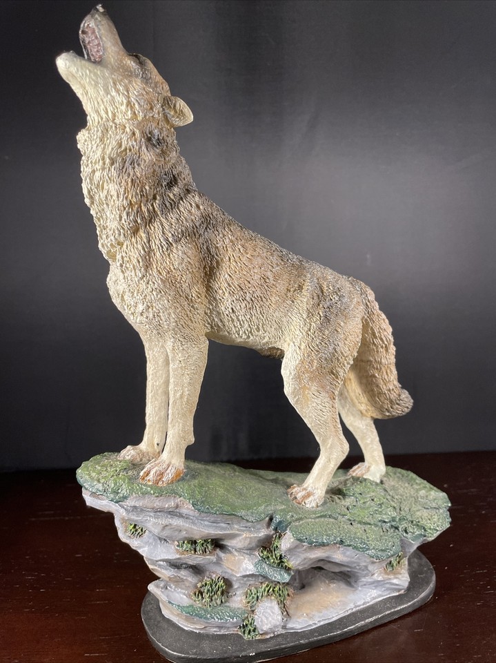 Cry of the Canyons Princeton Gallery Wolf Resin Figurine - 1994 | eBay