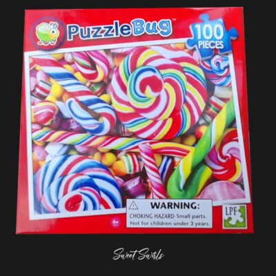 Puzzlebug 100 Pieces - Sweet Swirls - New (B5) | eBay Australia