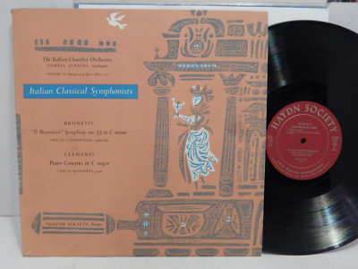 Brunetti Clementi Newell Jenkins Italian Chamber Orchestra 1955 Haydn ...