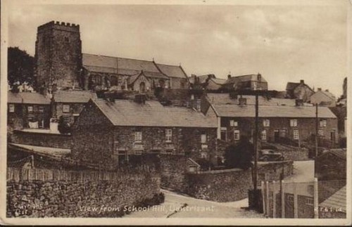 Llantrisant Wales View Of View From School Hill OLD PHOTO | eBay