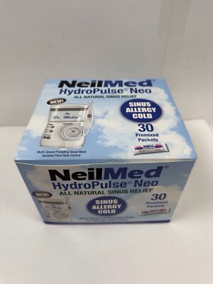 Neil Med Hydro Pulse Neo All Natural Sinus Relief 30 Packets Exp: 06/25 ...