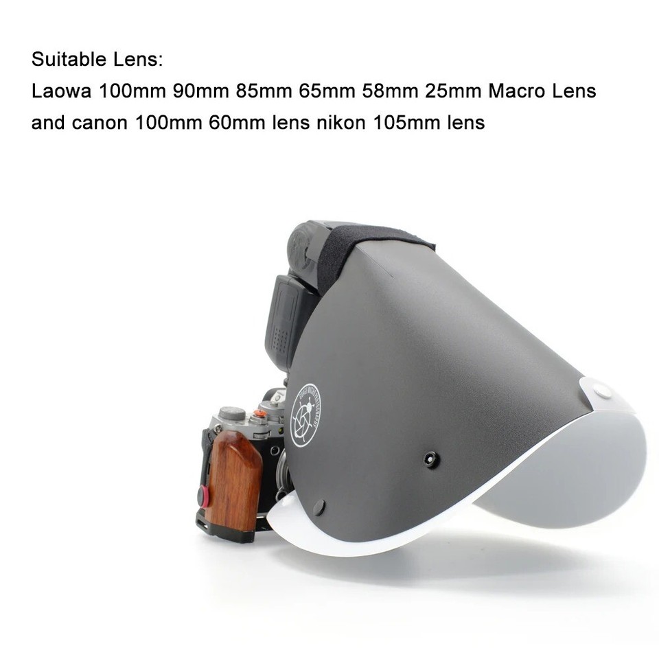 Macro Portable Speedlight Flash Diffuser for Macro Jewelry Insect ...