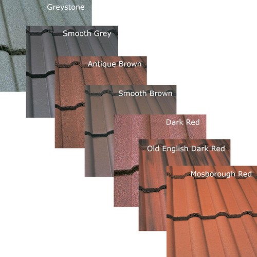Marley Double Roman Interlocking Roofing Roof Tile Classic Roll Profile ...