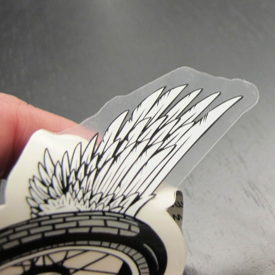 Lowbrow Customs Winged Wheel Sticker | eBay