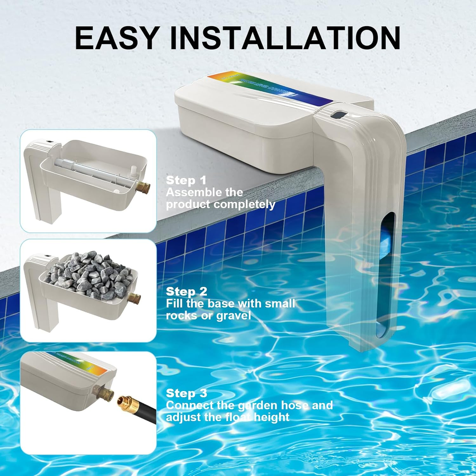 2025 Newest Automatic Pool Filler, Pool Water Leveler Auto Fill, Pool ...
