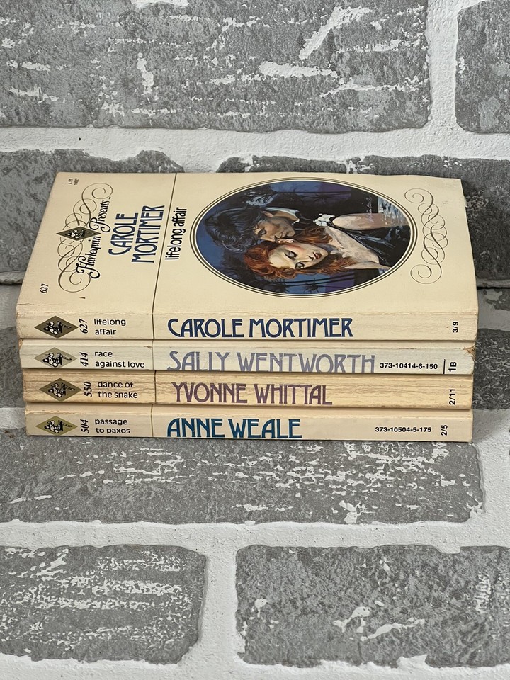 Harlequin Presents Series Lot 4 Paperback Books 65373101754| eBay