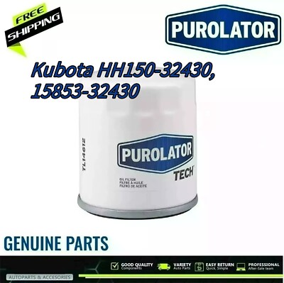 Oil Filter For Kubota HH150-32430, 15853-32430, B BX RTV ZD ZG. | eBay