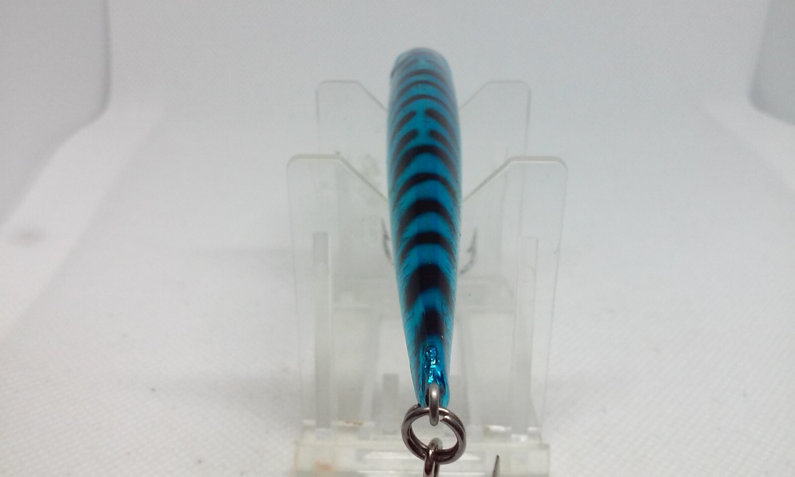 Bagley TOP GUN #4 Blue on Silver Chrome Tiger Stripes F7S 4 1/4 ...