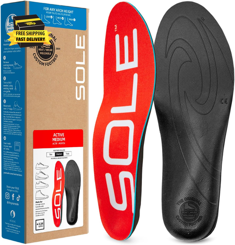 Active Medium Ins – Orthotic Arch Support Inserts for Plantar Fasciitis ...