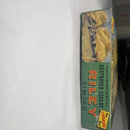 1958 Lindbergh Line:Vintage Model Ship Collection US Navy Destroyer ...