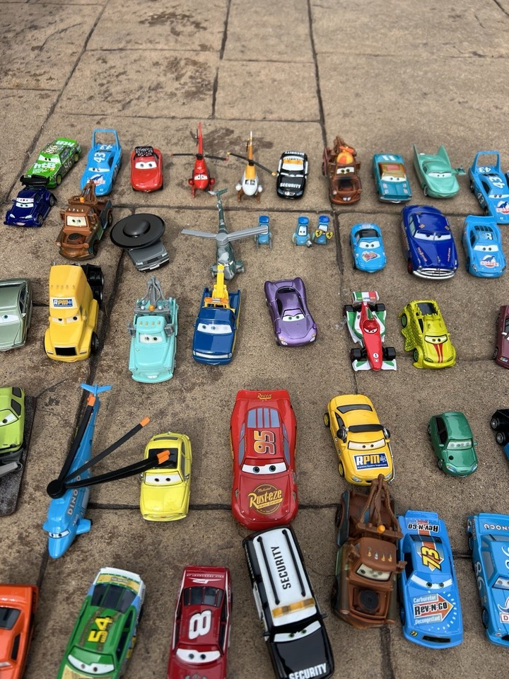 Disney Pixar Cars 1 And Cars 2 Diecast Vehicles Lot Of 134 | eBay